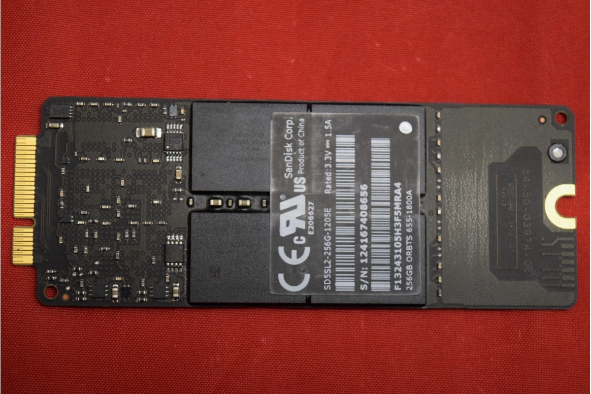SSD - SanDisk 256 GB for 2012 / Early 2013 A1425 A1398 First Gen Retina